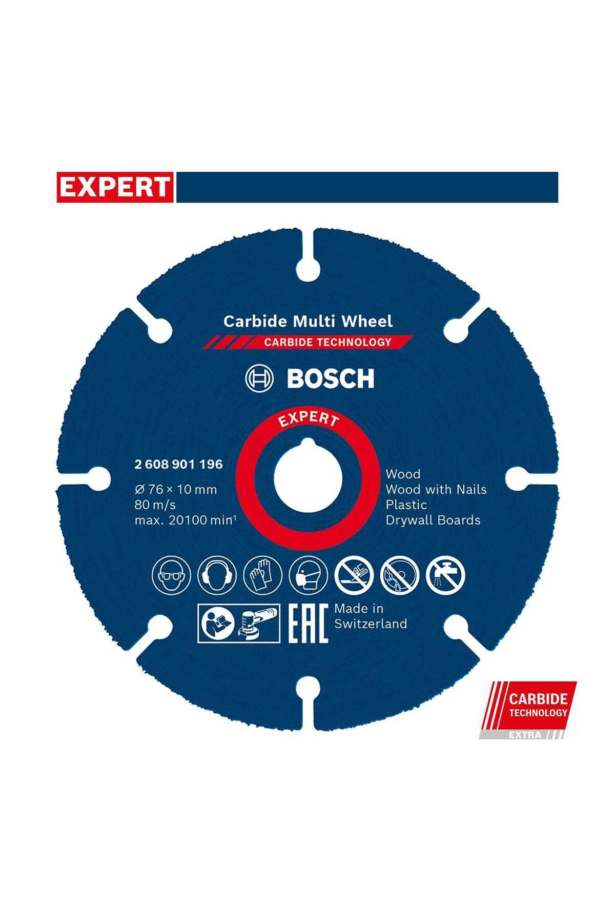 Bosch EXPERT Carbide Multi Wheel Kesici Disk 76mm
