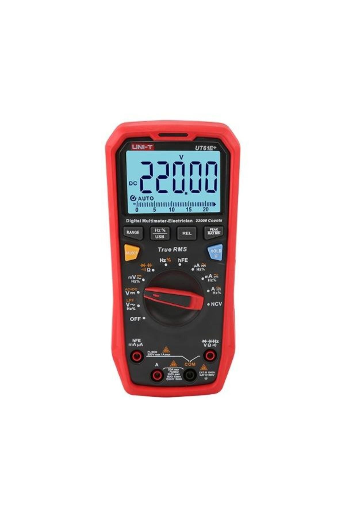 UNİ-T UT61E+ Modern Tip Dijital Multimetre